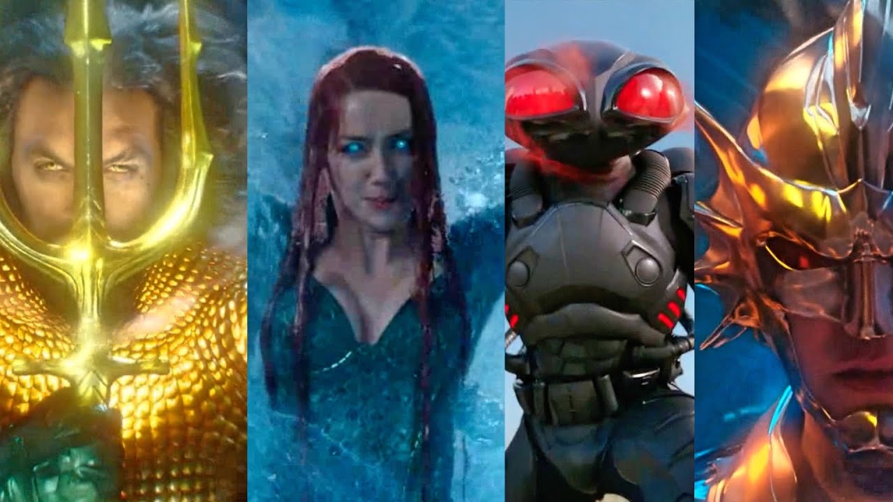 Aquaman- All Character Powers from the film - YouTube