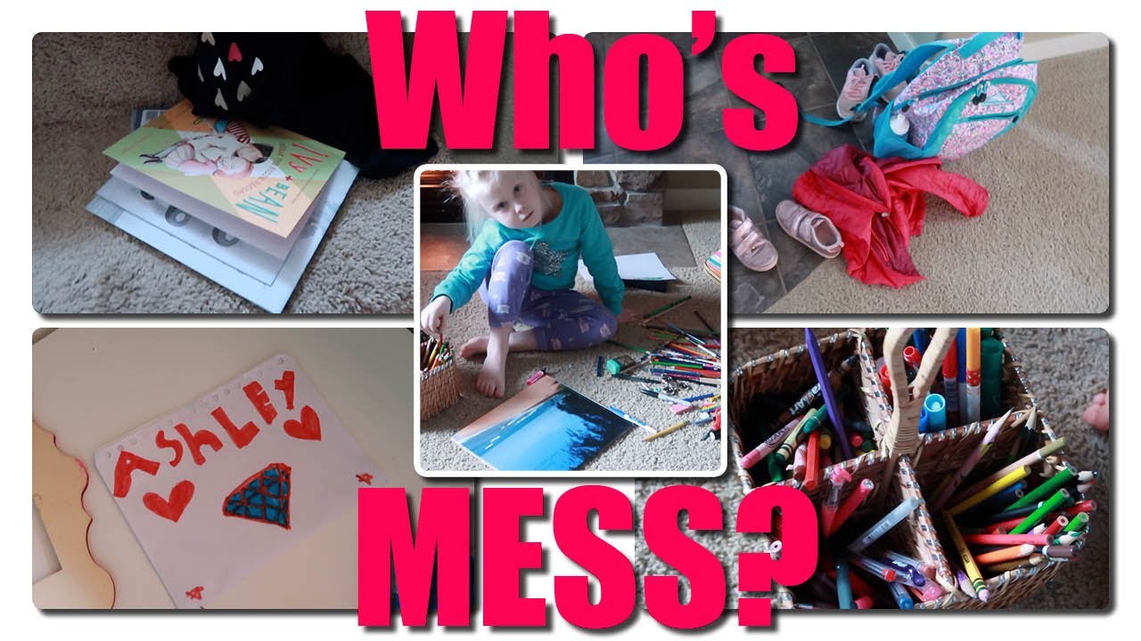 How MESSY is this CHILD? - Clean & Catch Up with US! - YouTube