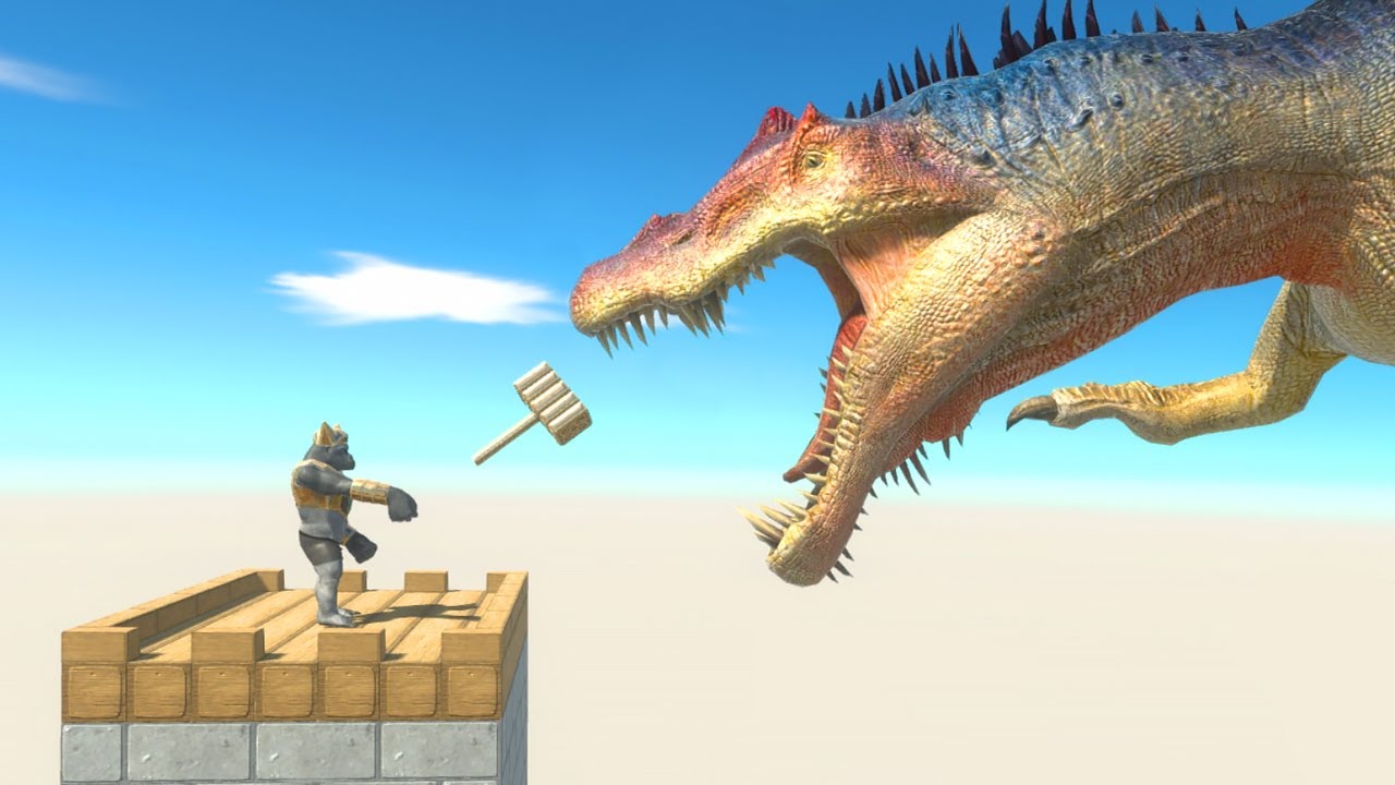 Mighty Ghor One Shot Kill - Animal Revolt Battle Simulator - YouTube