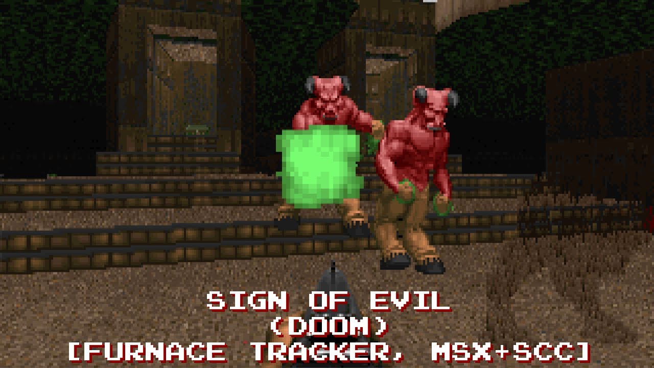 E1M8: Sign of Evil (Doom) [8-bit, MSX/SCC] - YouTube