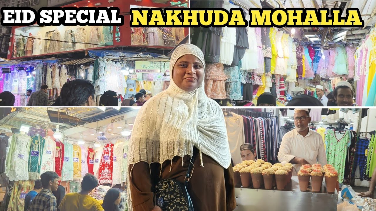 Nakhuda mohalla eid shopping | mohammad ali road ️ eid special | full ...