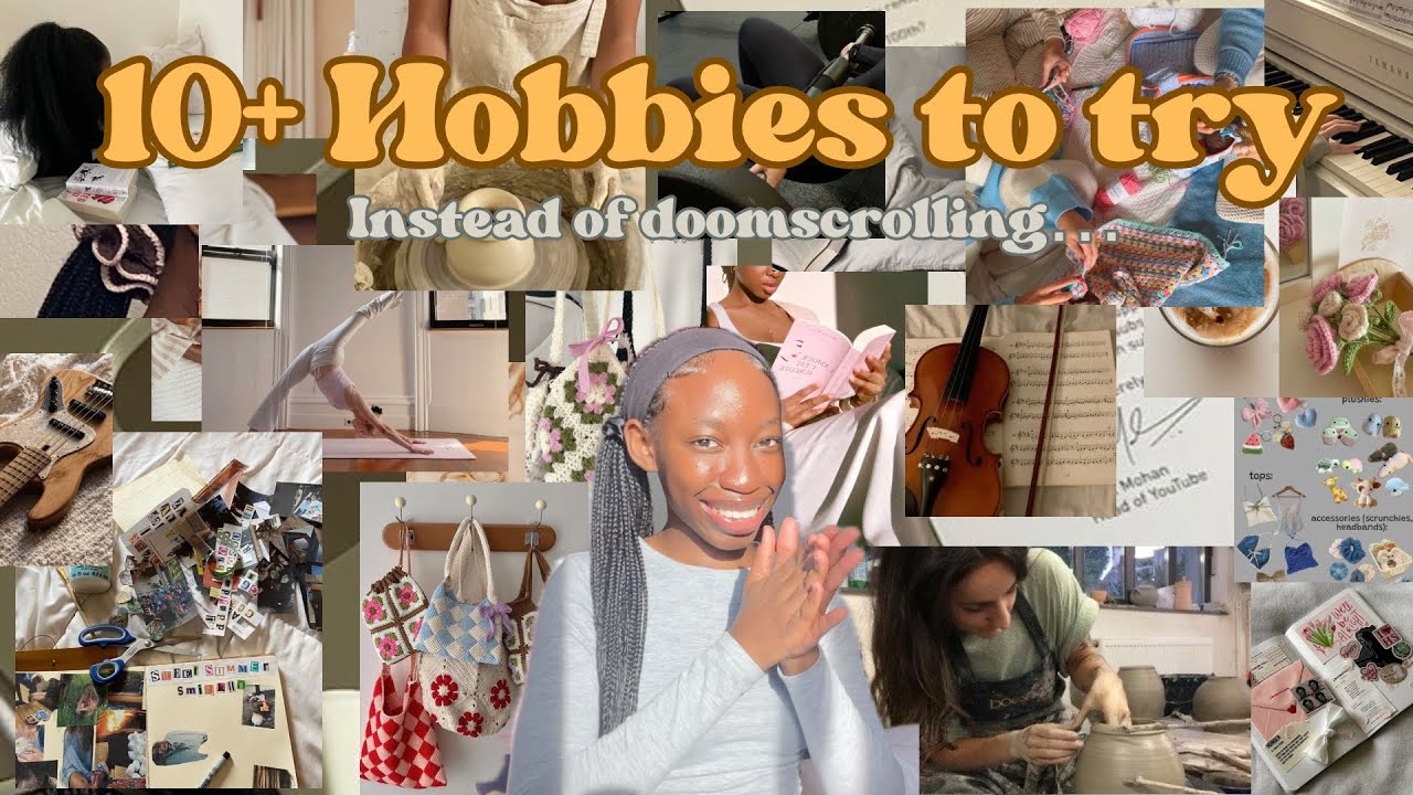 *Realistic Hobbies to try! 2025 🌷 | Instead of doomscrolling 📴 - YouTube