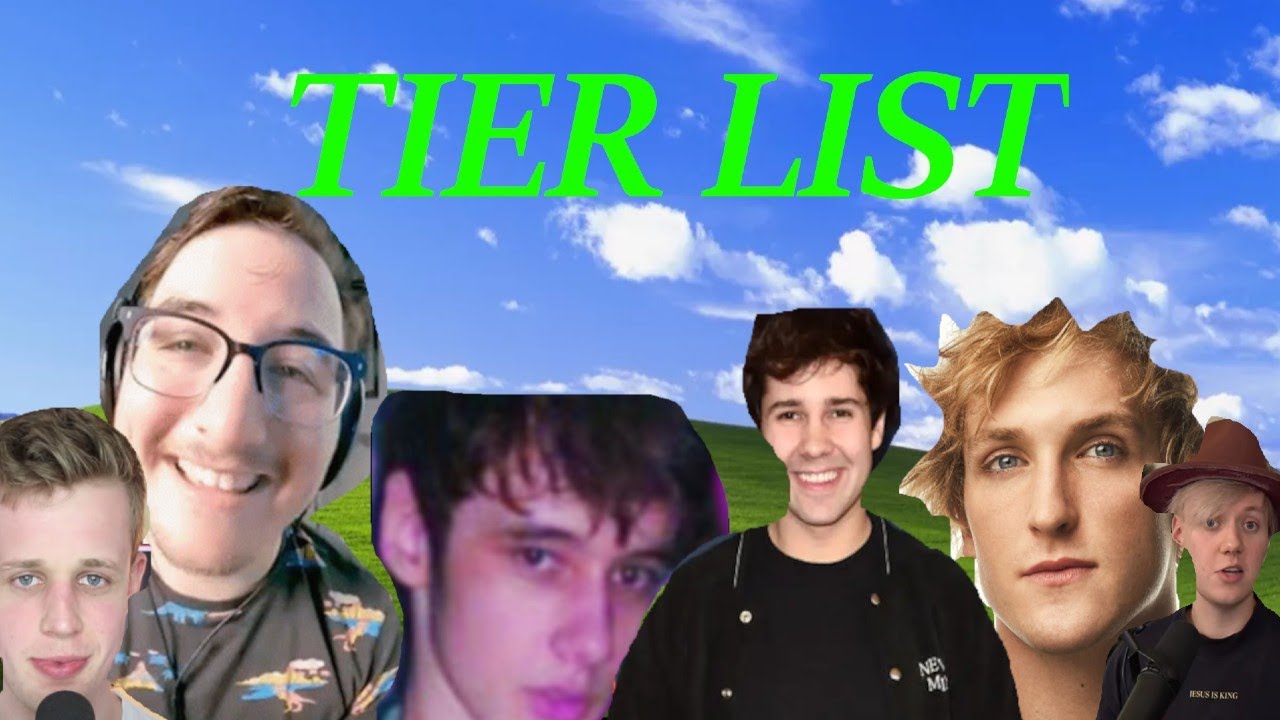 The ULTIMATE Youtuber Podcast Tier List - YouTube