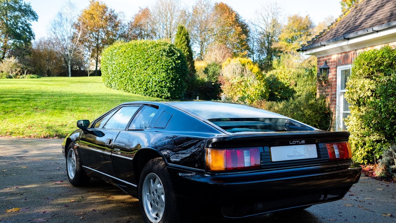 1989 Lotus Esprit Turbo - Exterior Review - YouTube