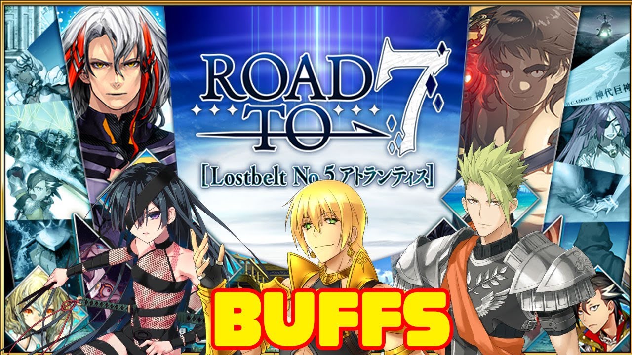 Achilles, Chiyome, and Jason Buffs!! Road to 7 Lostbelt No.5 Atlantis ...