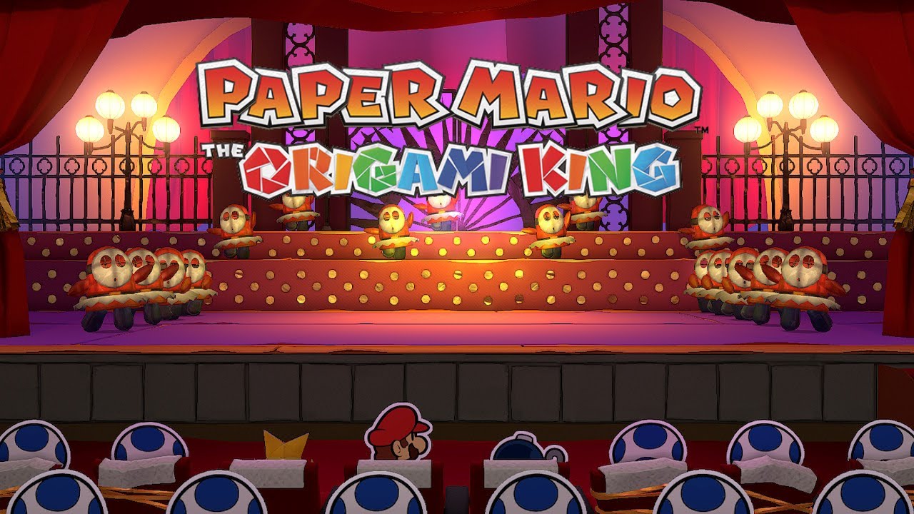 Paper Mario: The Origami King Part 29 - Show from the folded soldiers ...