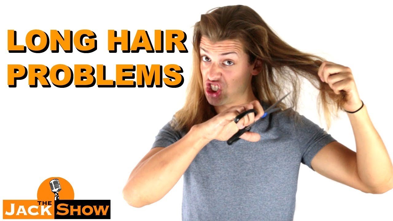 The Struggle Of Having Long Hair: Long Hair Problems - YouTube