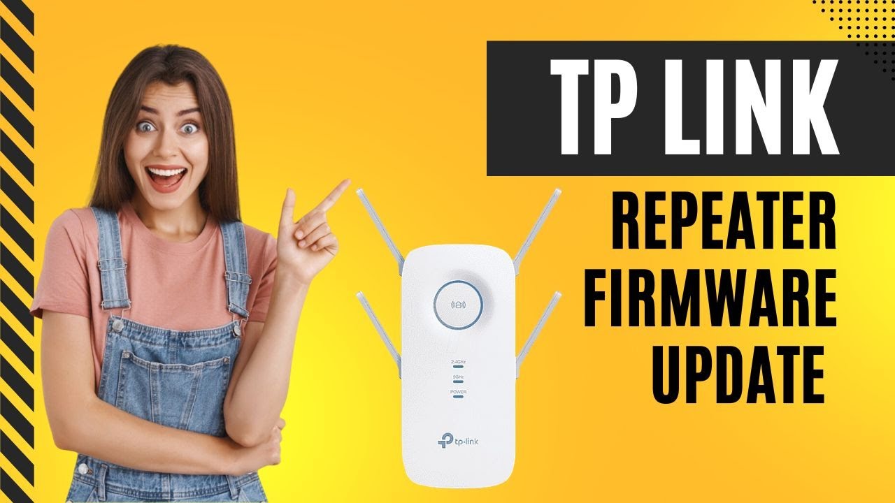 TP Link Repeater Firmware Update - How to do? - YouTube