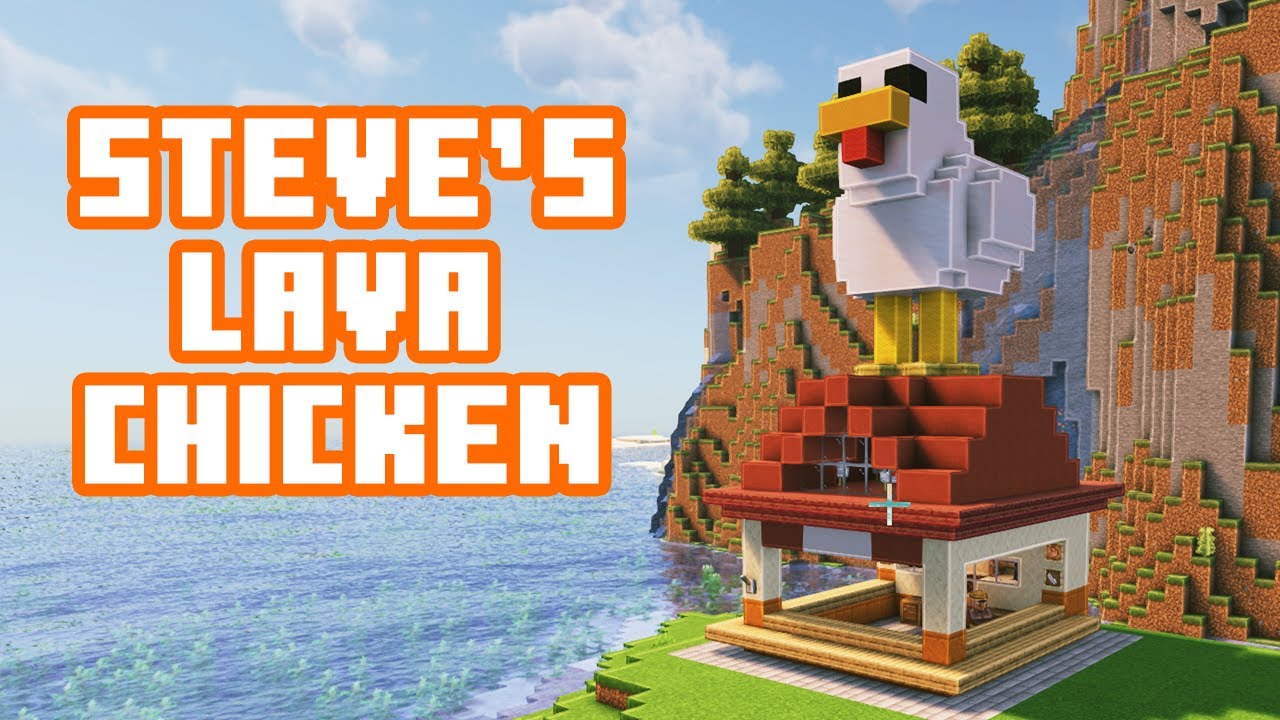Minecraft: STEVE'S LAVA CHICKEN (TUTORIAL) - YouTube