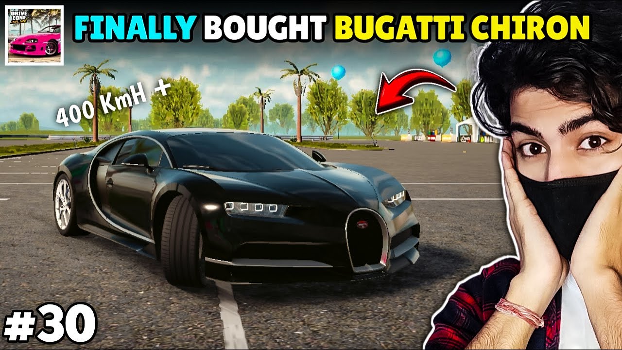 FINALLY MY BEAST BUGATTI CHIRON IN DRIVE ZONE ONLINE 😍 #30 - YouTube