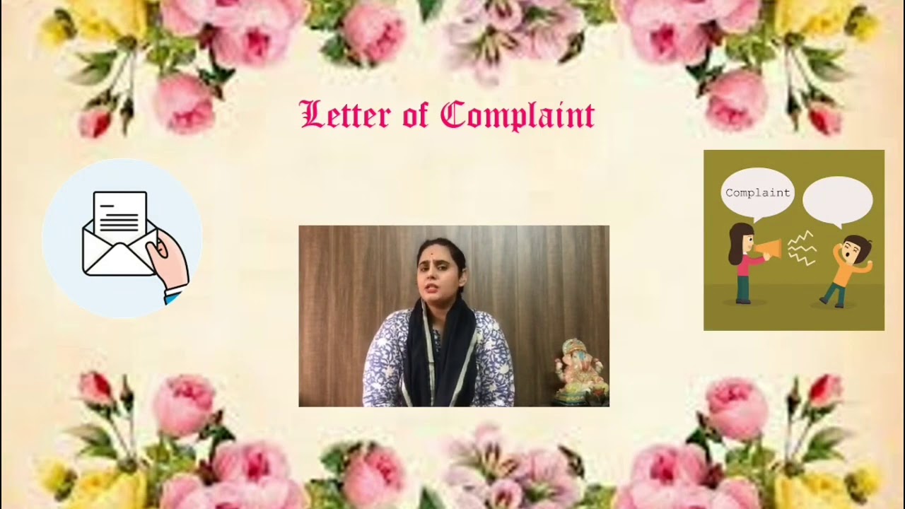 English (Writing Skills) - Letter of Complaint (for class 8th to 12th ...