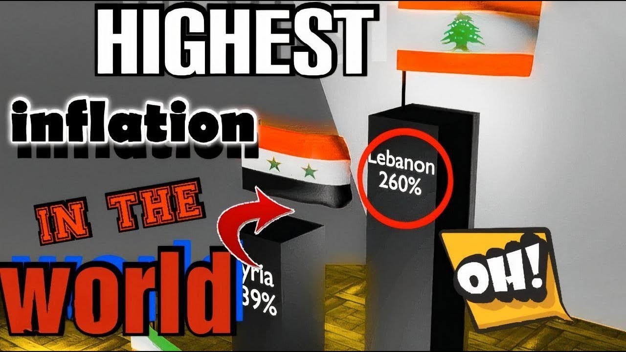Inflation of countries 2023_13 countries with high inflation - YouTube