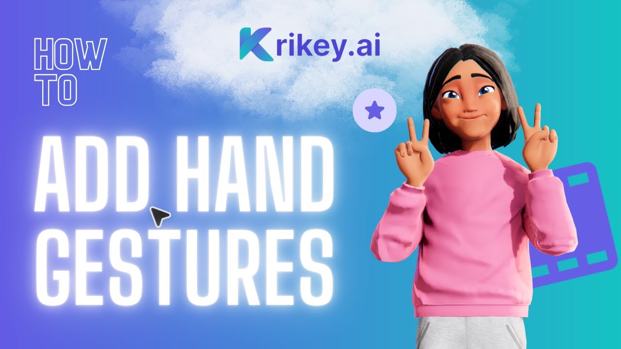 How to Add Hand Gestures to your Animations I Krikey AI Animation ...