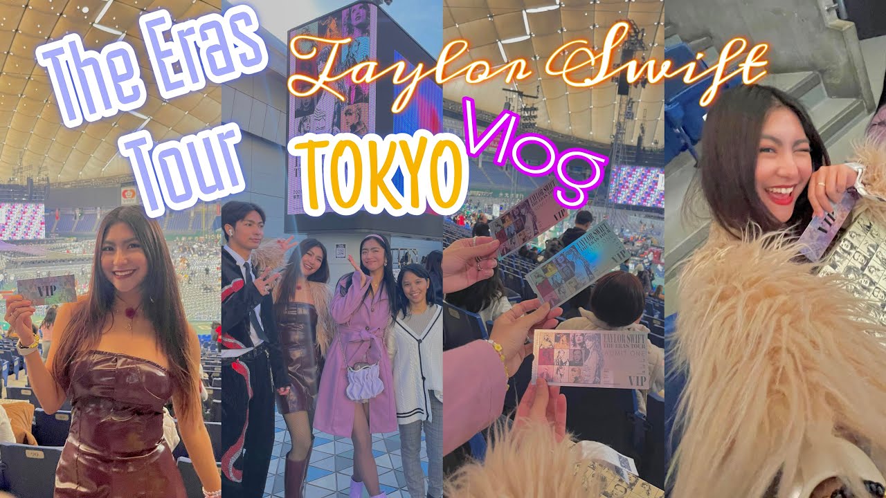 TAYLOR SWIFT ERAS TOUR TOKYO N3 Vlog (Part 1) - YouTube