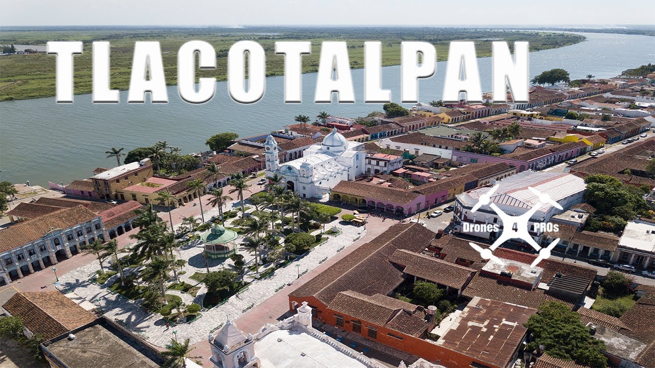 Tlacotalpan desde el aire - YouTube