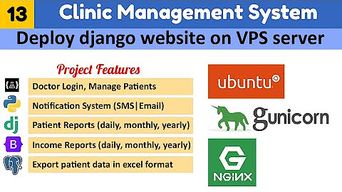 Clinic Management System with #Django #PostgreSQL #Bootstrap #CodeArtisanLab - YouTube