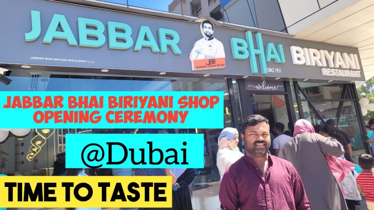 Famous Youtuber Jabbar Bhai Restaurant In Dubai #jabbarbhai #youtube # ...