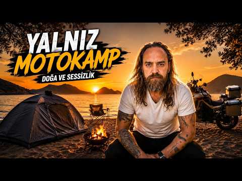 Yalnız Motokamp | Deniz Kenarında Sessizlik ve Özgürlük #kamp #moto