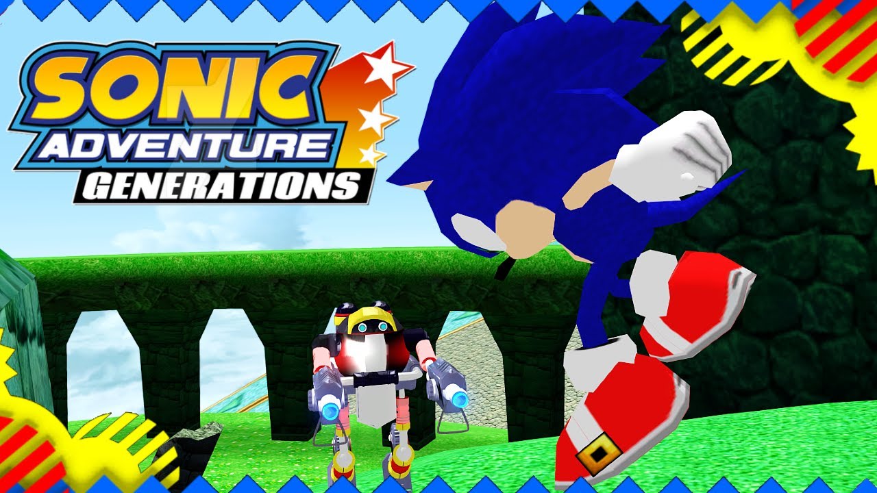 Sonic Adventure Generations with Adventure Moveset! - YouTube