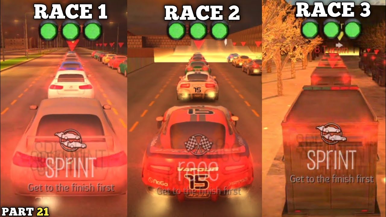 PAYBACK 2 | CAR RACE | SPORT CAR RACE | AND ARMY TRUCK RACE | 3 RACE ...