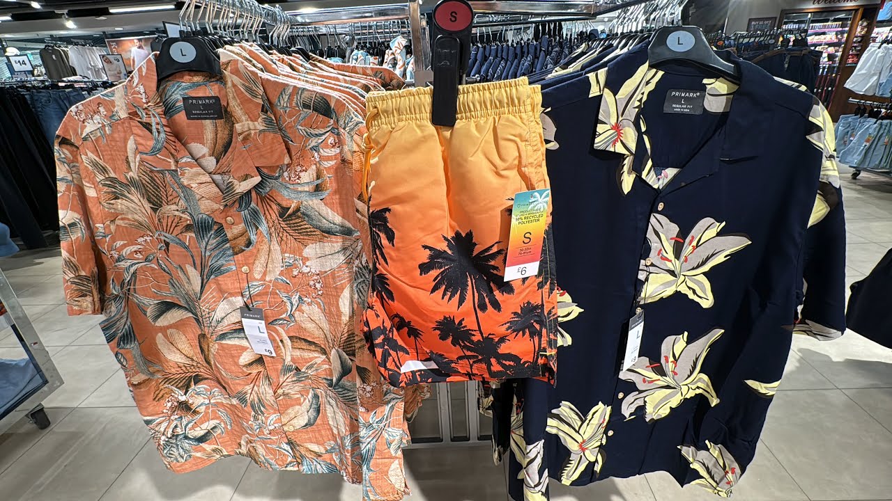 Primark Men New Collection Trending now for Summer -April 2024 - YouTube