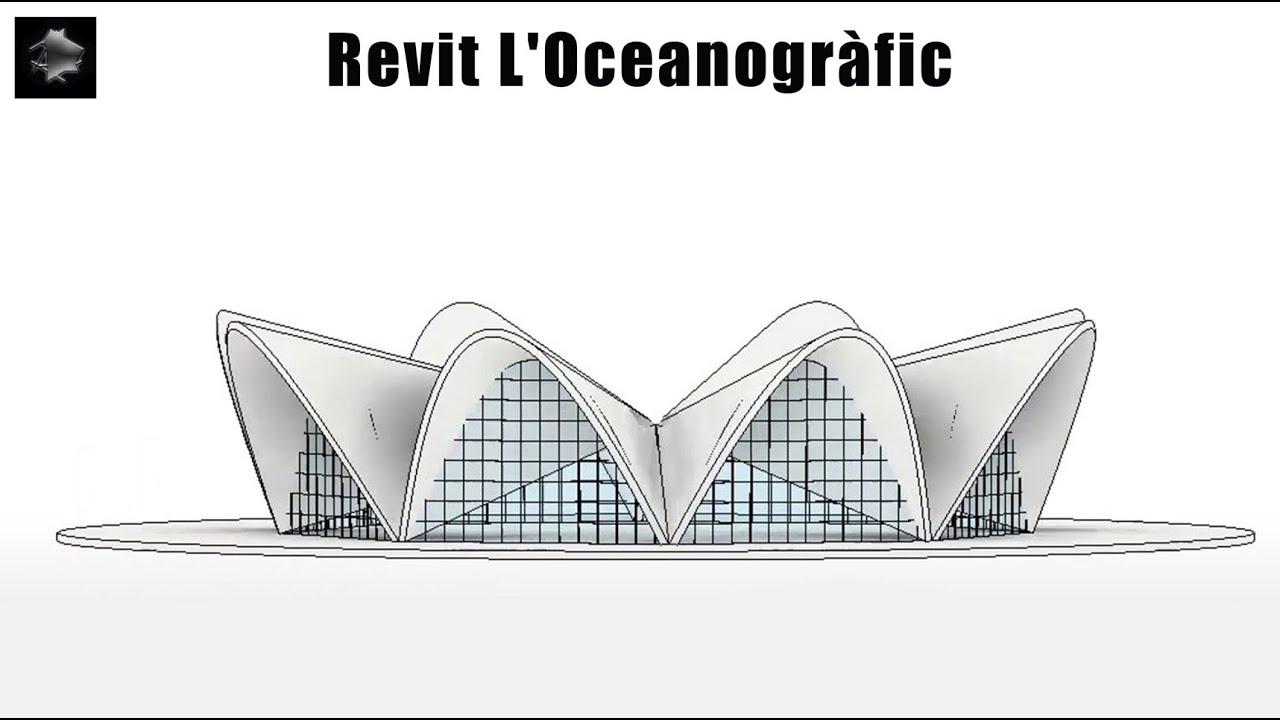 How to model L'Oceanogràfic with revit - YouTube
