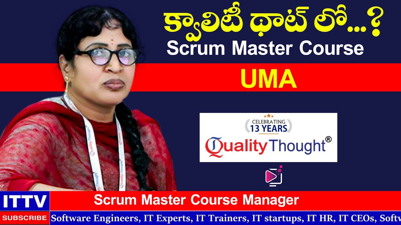 Learn to Lead with a Scrum Master Course at Quality Thought Institute ...