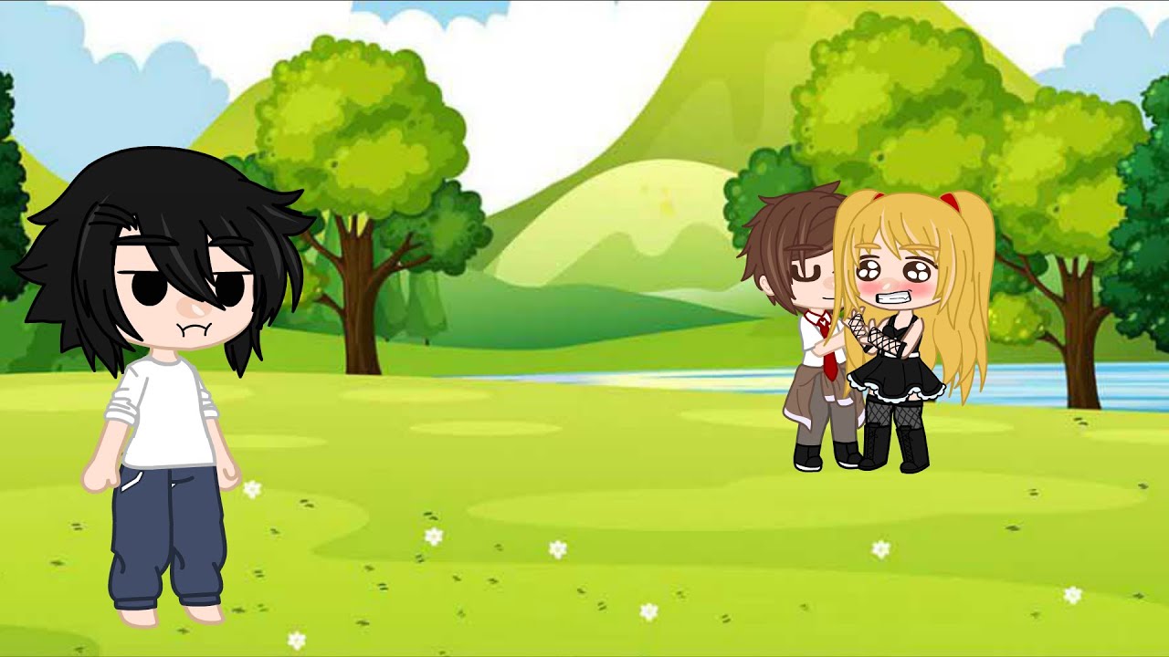 🍜L com ciumes🍜||meme death note||lawlight||gacha club - YouTube