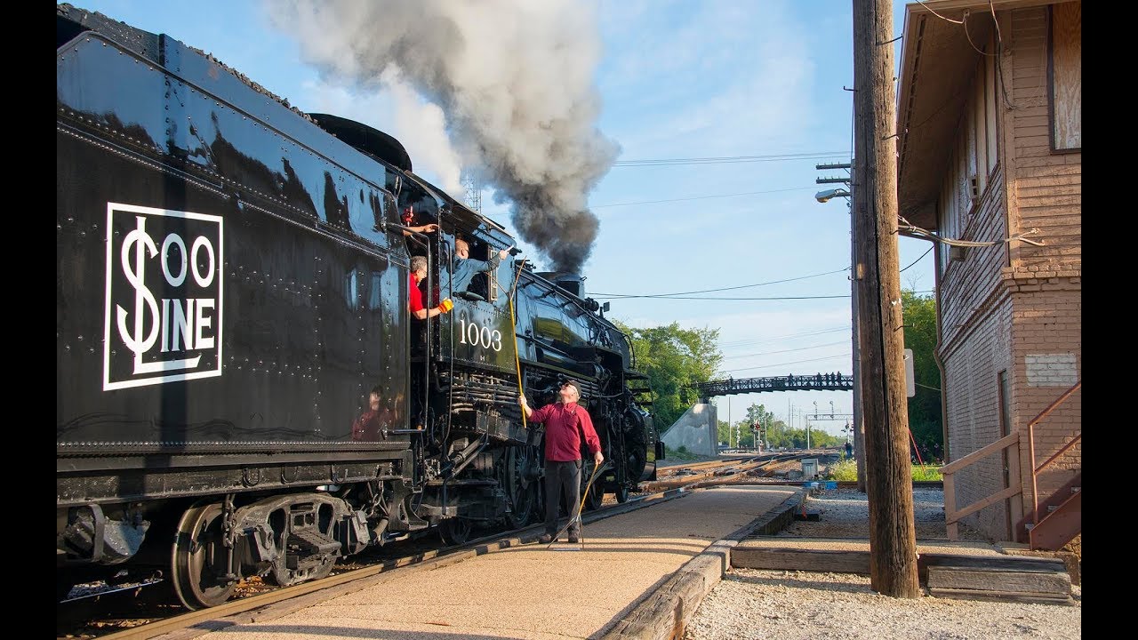 Soo Line 1003 at Rondout, IL - YouTube