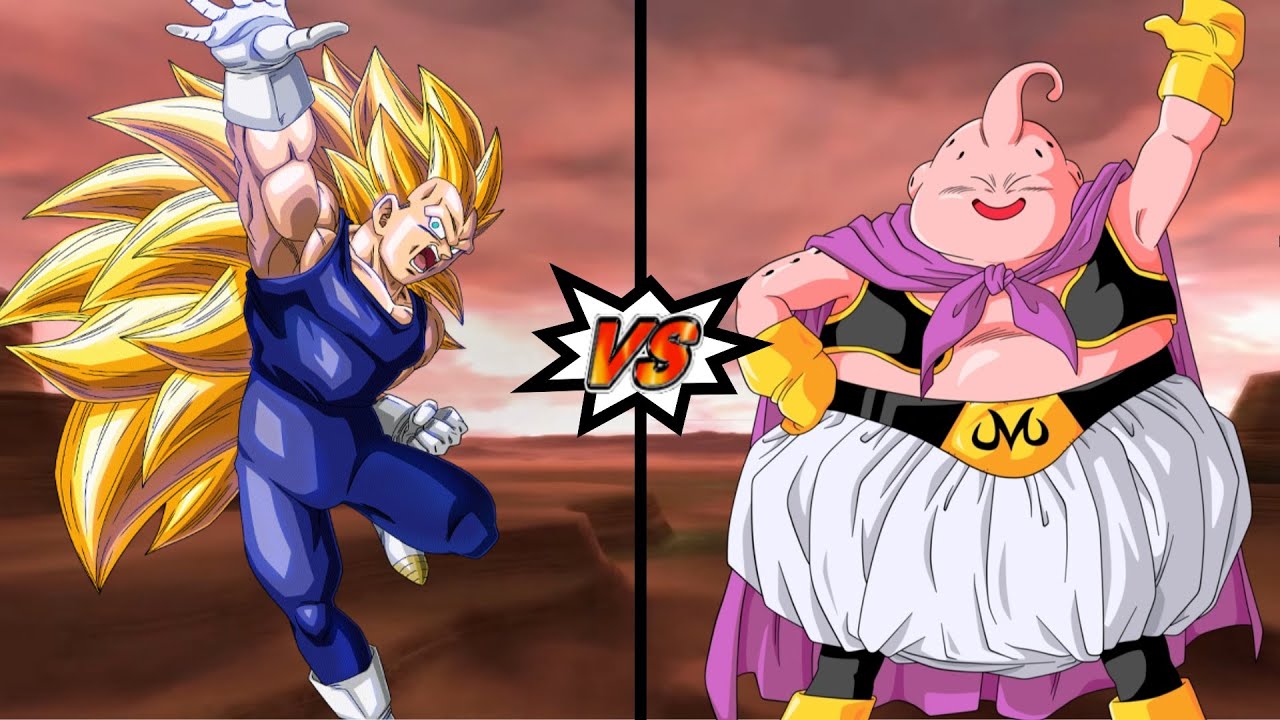 DBZ Budokai Tenkaichi 4 SSJ3 Vegeta VS Majin Buu - YouTube