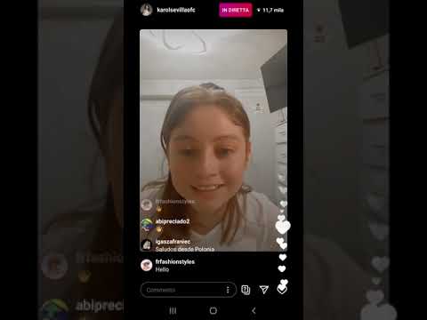 live de karol sevilla en instagram (23/10/20)
