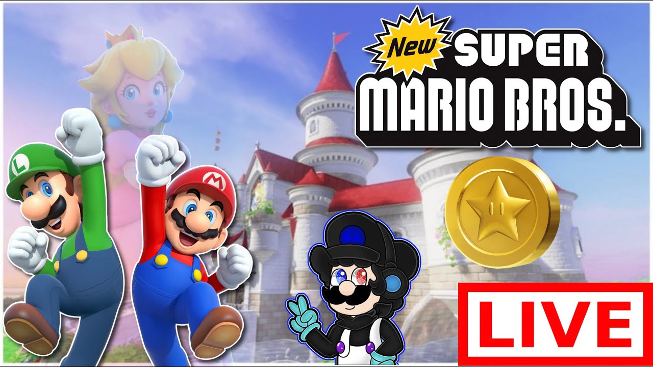 New Super Mario Bros - Part 2 - Halfway Through! Saving Peach! - YouTube