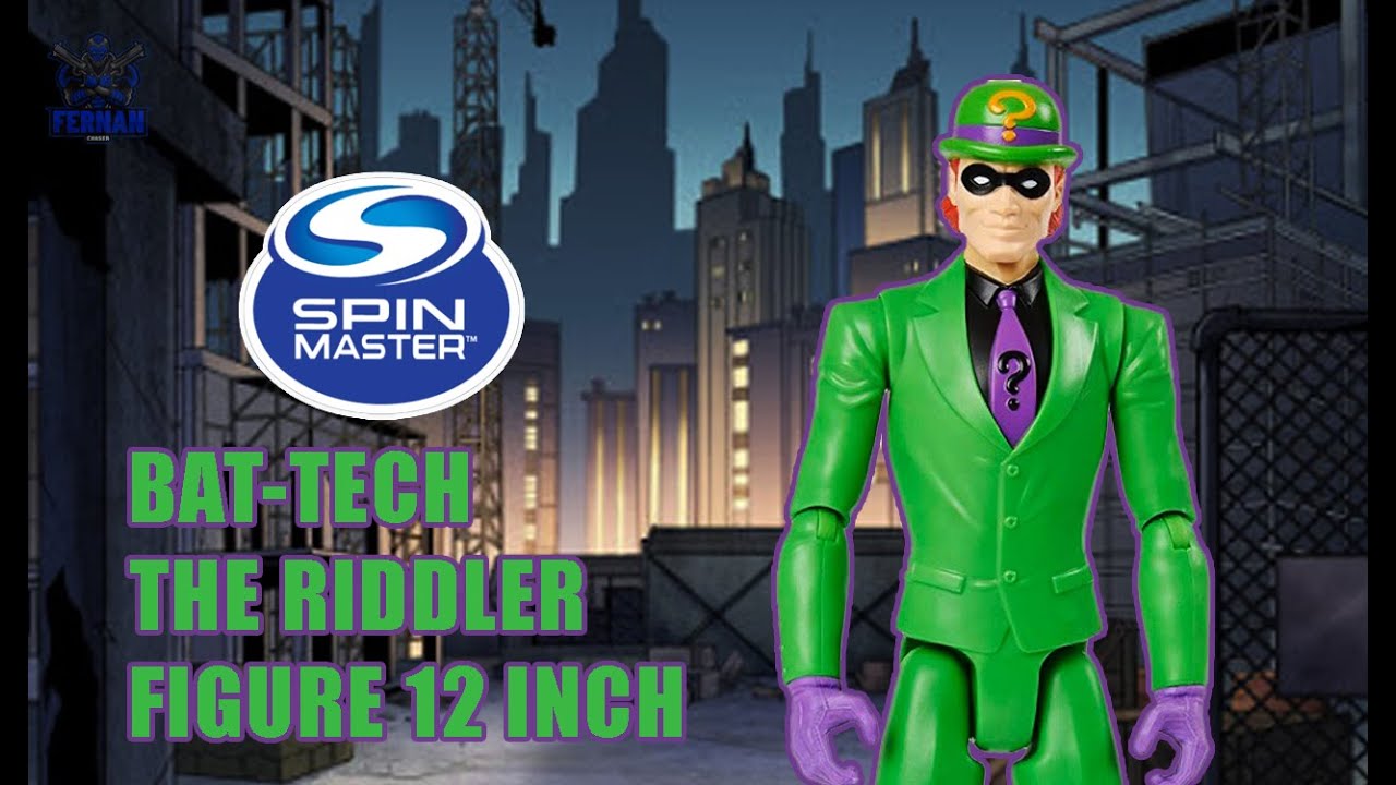 The Riddler DC Comics 30cm - Spin Master - YouTube