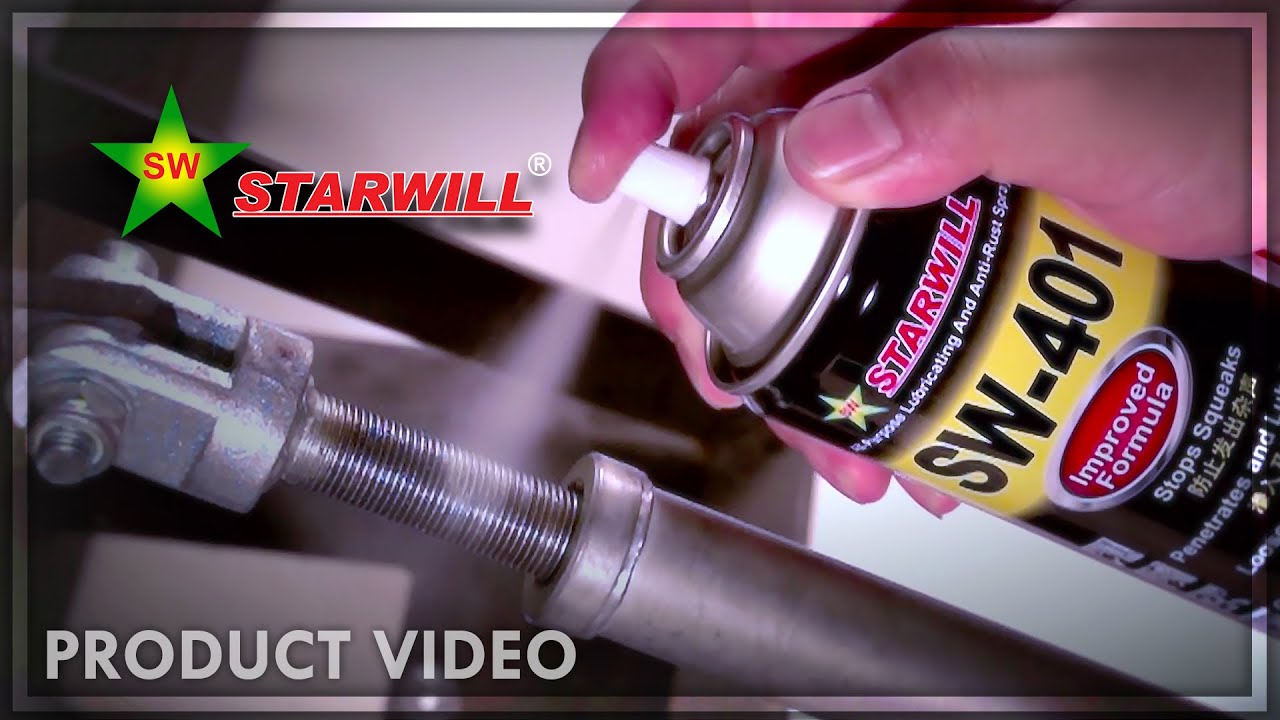 Starwill Anti-Rust Spray Product Promo Video - YouTube