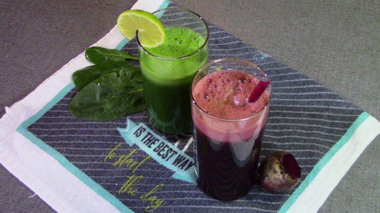 Jugos Vegetales y Frutas Naturales Receta Saludable Para Rebajar - YouTube