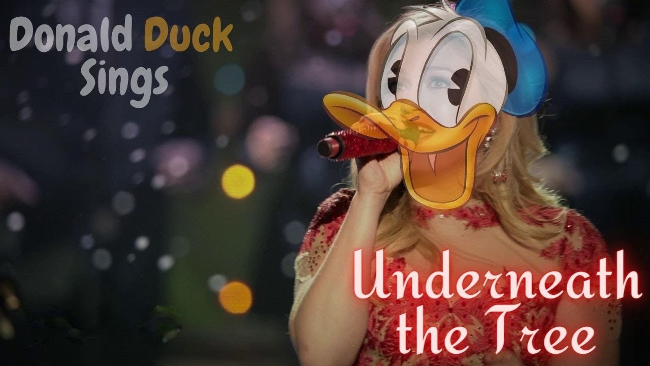 Donald Duck Sings Underneath the Tree - YouTube