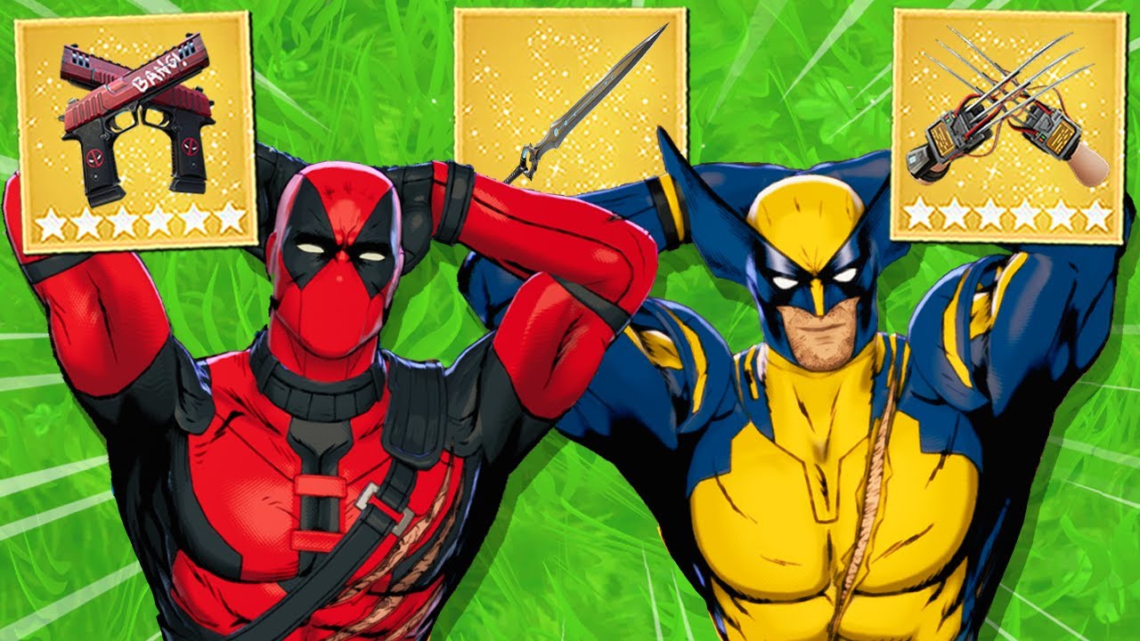 Fortnite's *NEW* DEADPOOL and WOLVERINE - YouTube
