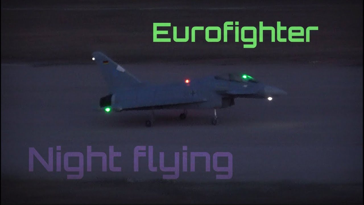 Eurofighter Semi-Nocturnal Flight Show - HD 50fps - YouTube