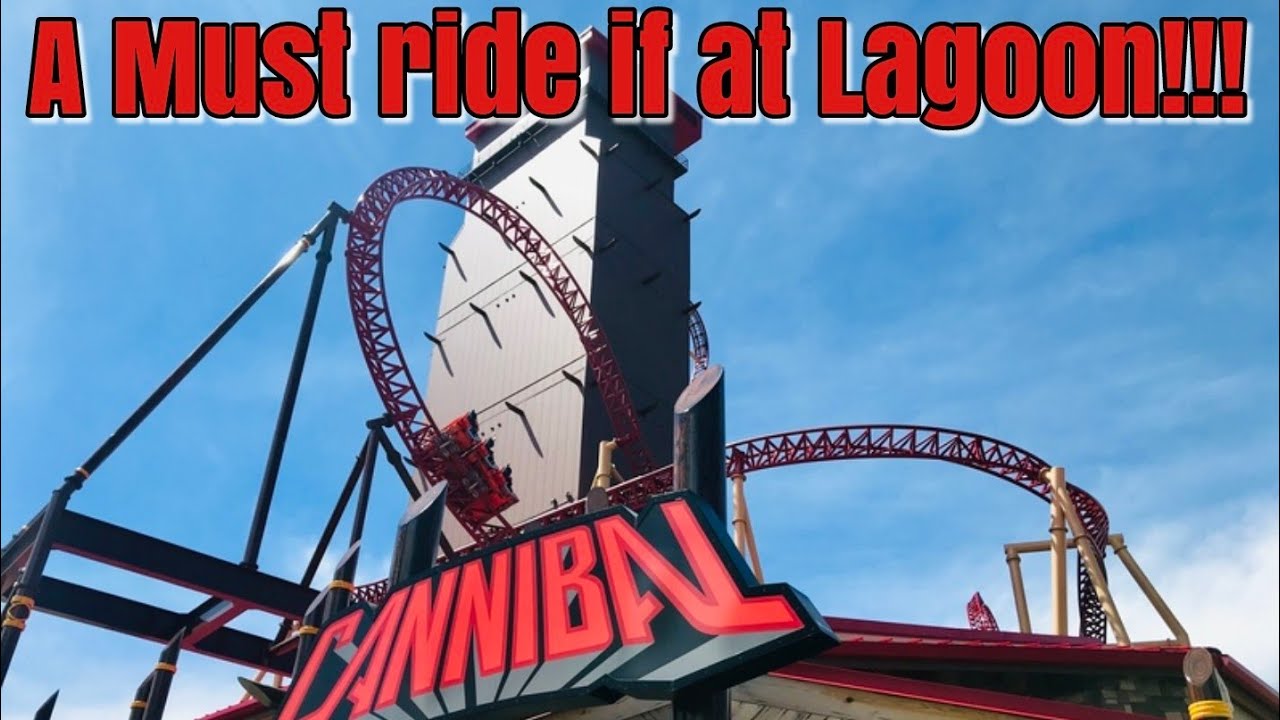 Amazing POV of the Cannibal ride at Lagoon in Farmington, Utah - YouTube