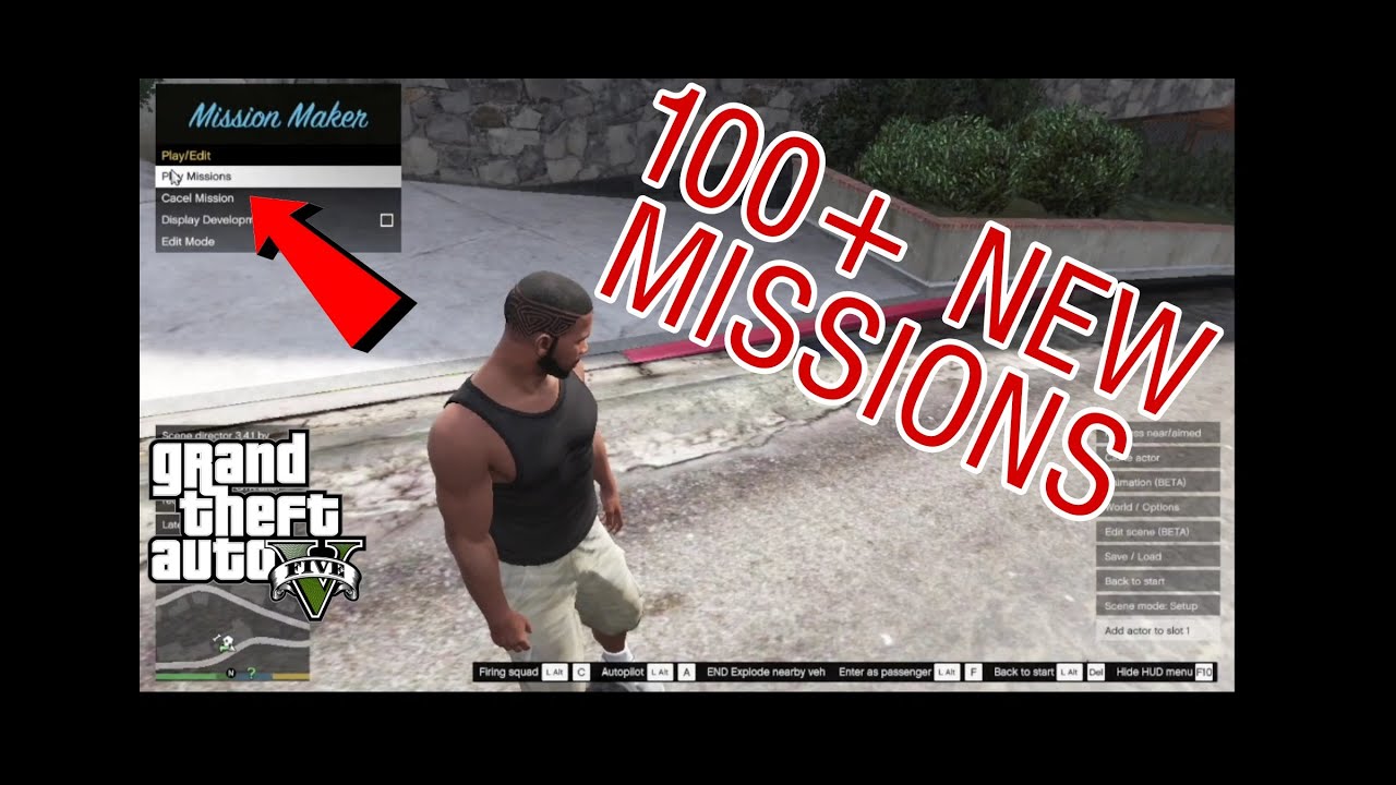 HOW TO INSTALL NEW MISSIONS IN GTA 5 | GTA 5 MODS - YouTube