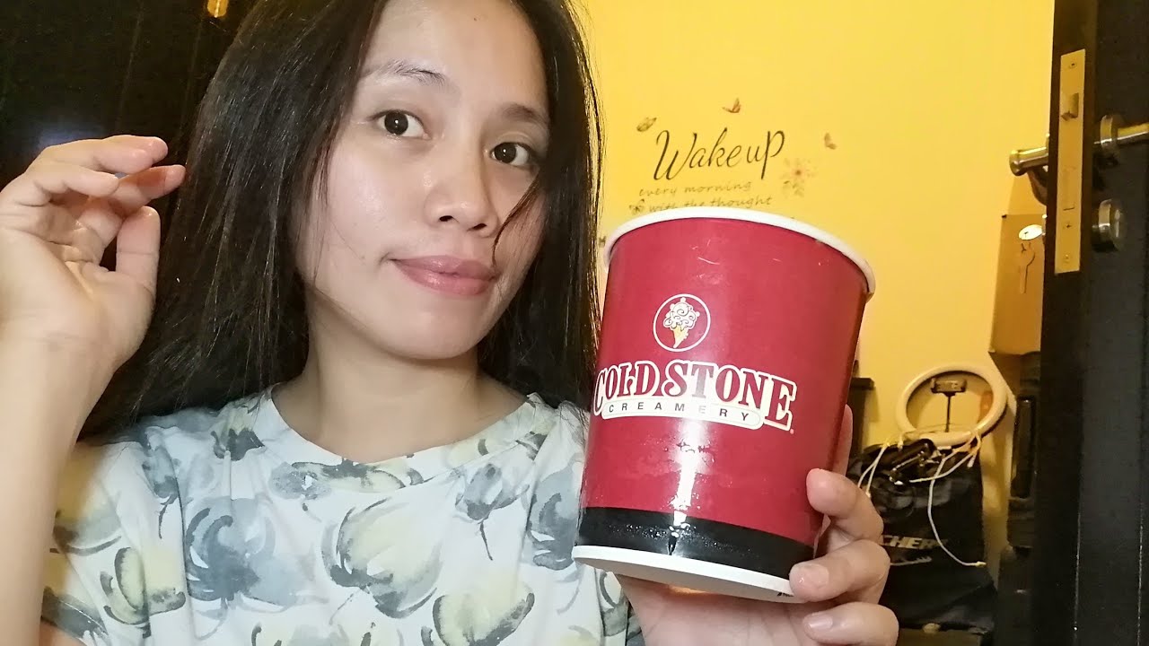 EATING COLD STONE ICE CREAM||Jenn The Survivor - YouTube