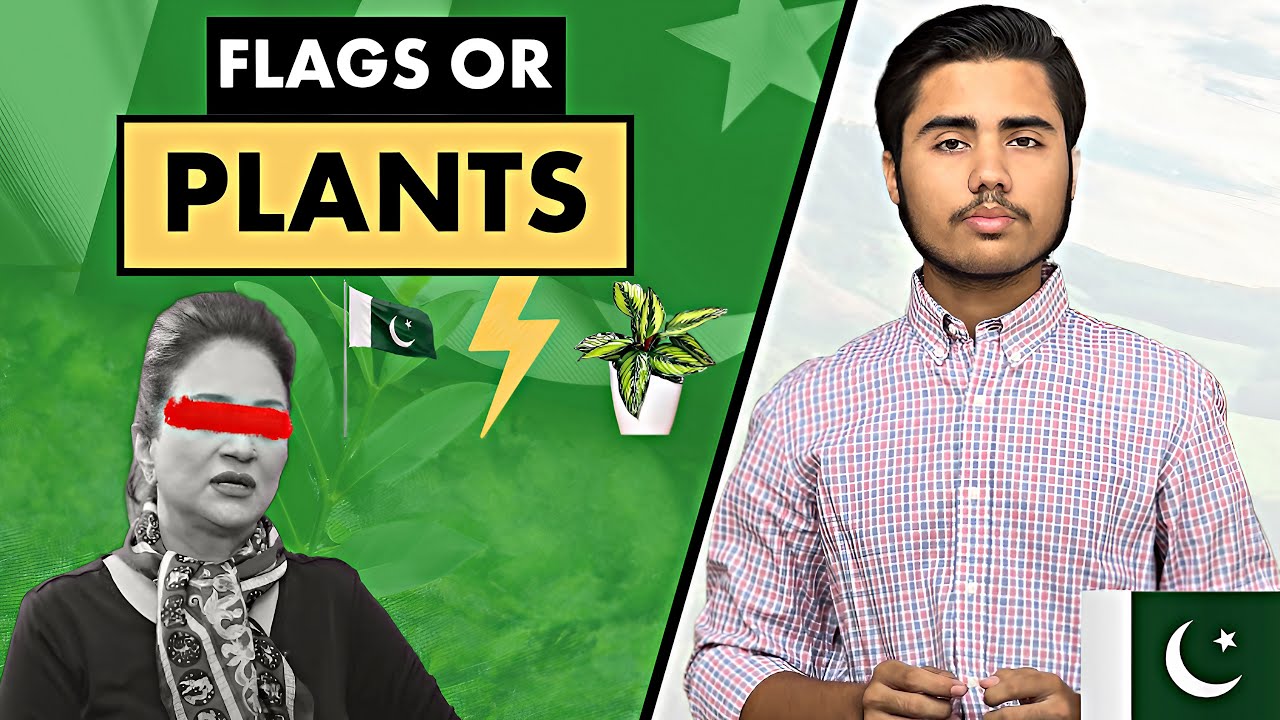 Flags Or Plants? | Pakistan Independence Day 2024 | Ashar Ahmed - YouTube