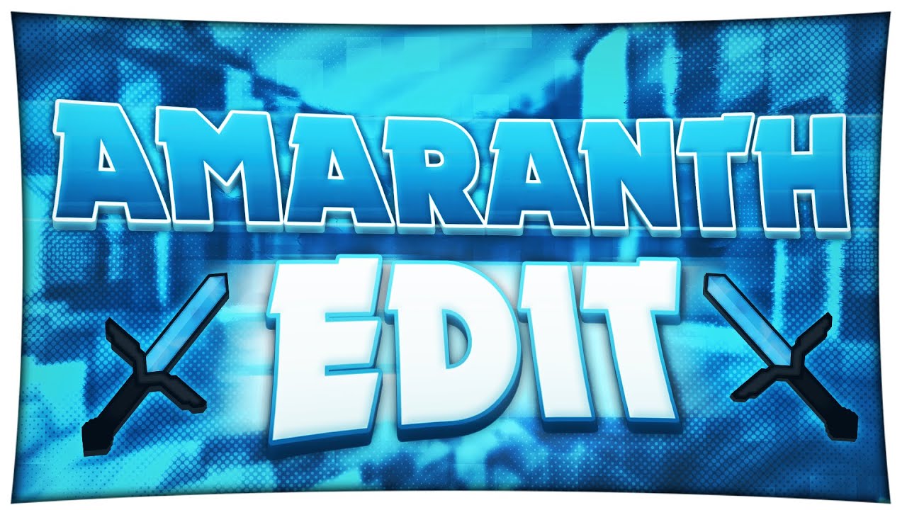Amaranth Edit Pack - YouTube