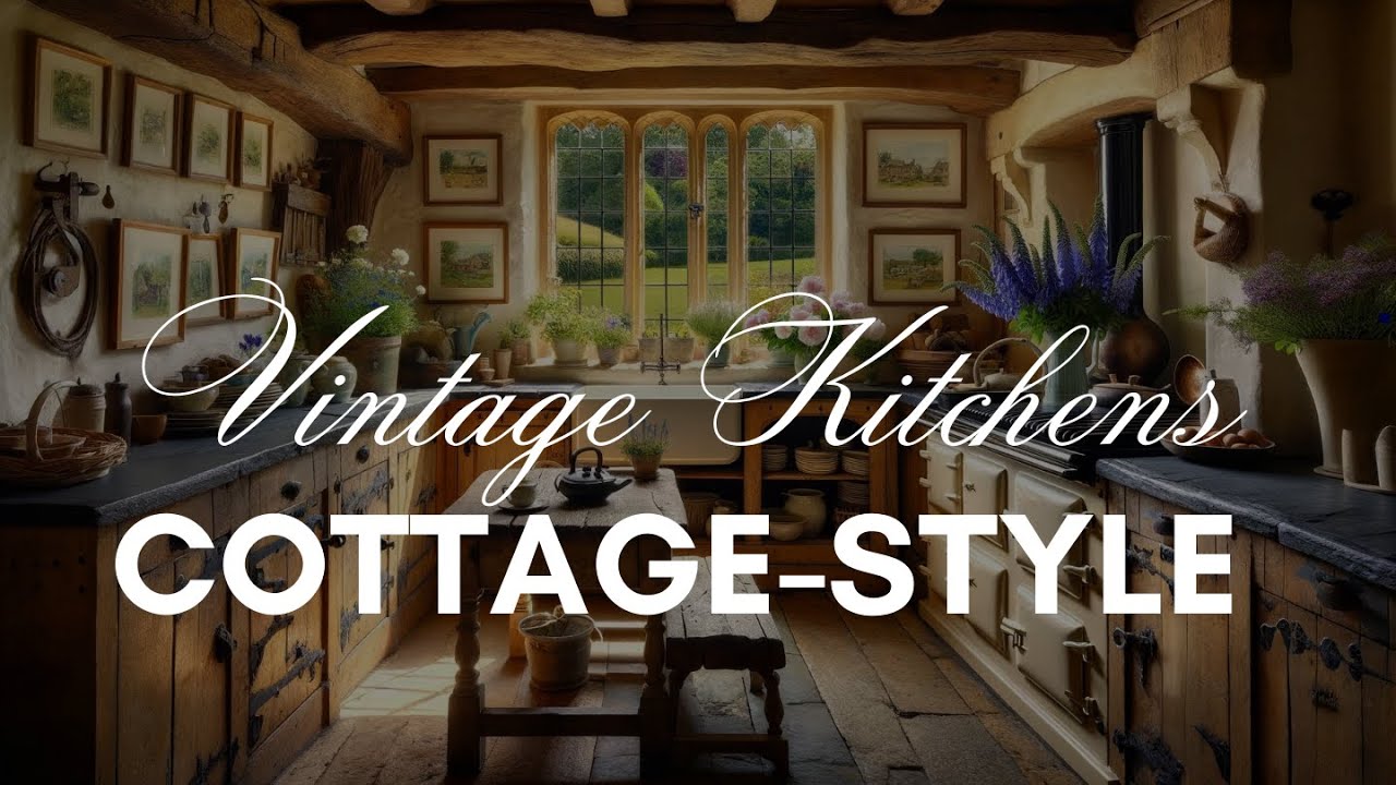100 + Cottage-style Vintage Kitchen Ideas & Inspirations Extended ...