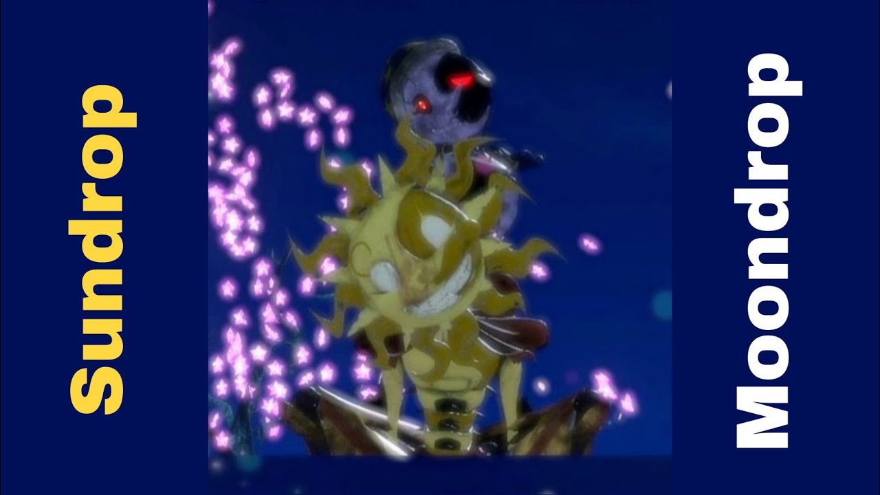 ☀️🌙💙💛VrChat,Monster 🌞Sundrop 🌞 💤Moondrop 💤dance 💙💛☀️🌙(Fnaf Security ...