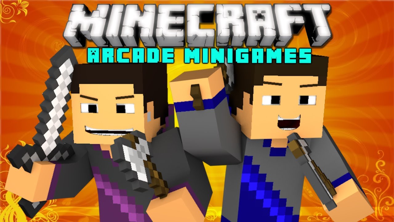 *NEW* Minecraft: ARCADE MINIGAMES! - YouTube