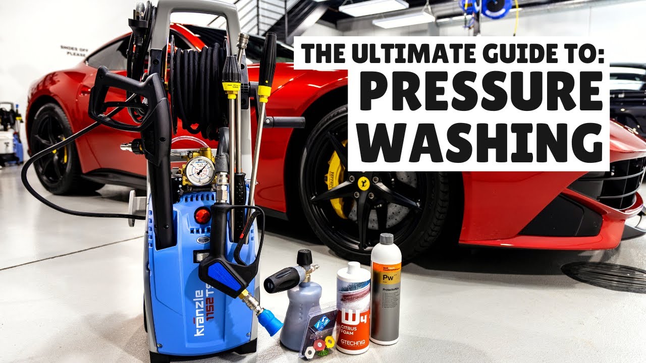 The ULTIMATE GUIDE to High Pressure Washing! - YouTube