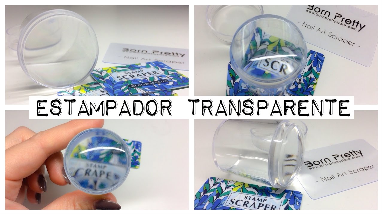 Mi nuevo estampador transparente - YouTube