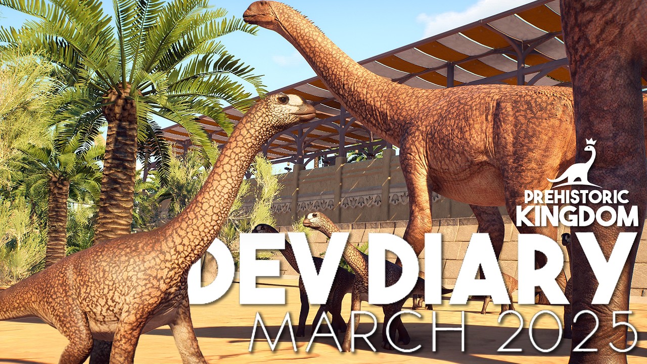 There's A HUGE Update Coming To Prehistoric Kingdom! | March Dev Diary - YouTube