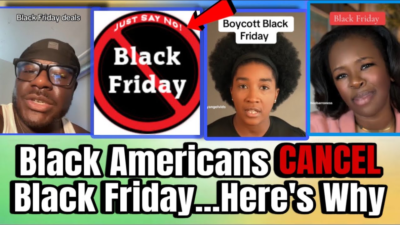 Black Americans Boycott Black Friday — They Are Done Falling For The ...